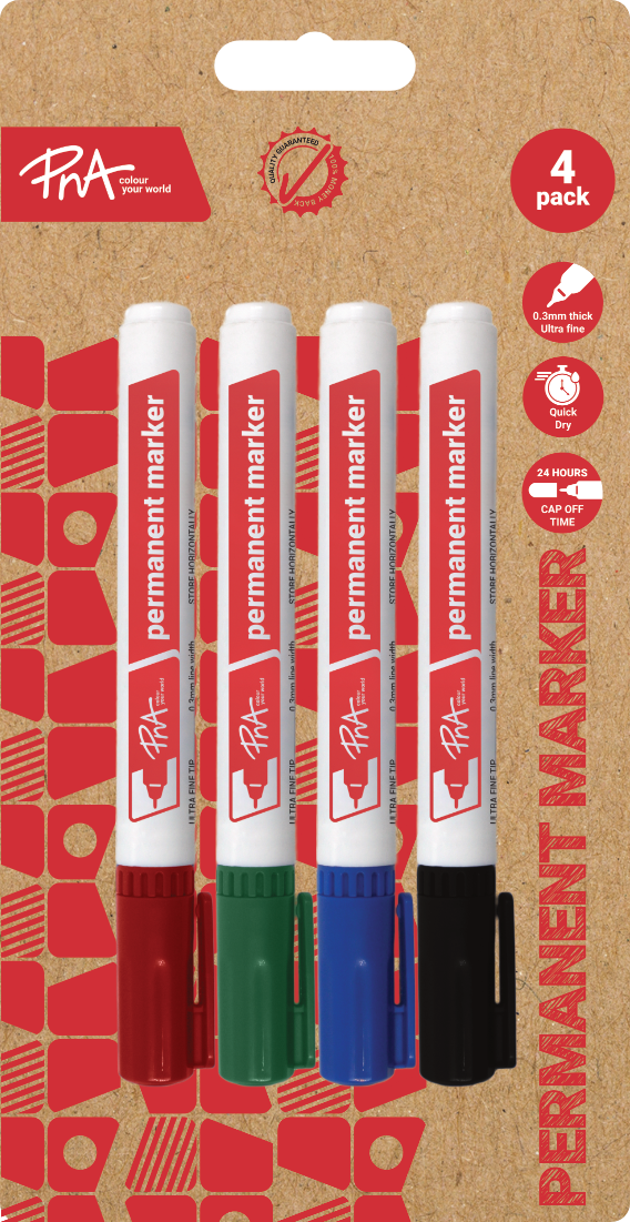 PNA Permanent Marker Ultra Fine Tip Red - PNA Mall of Africa