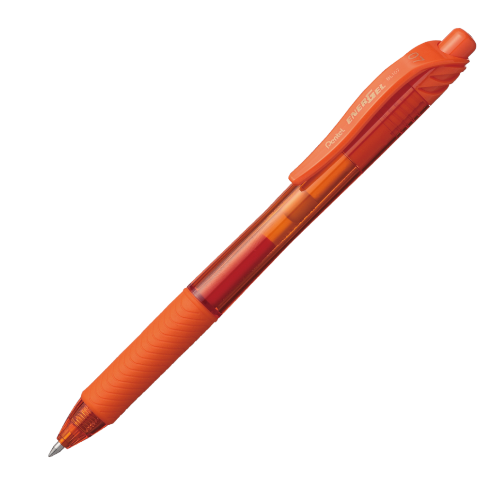 Pentel Energel X Metal Tip Orange 0.7mm - PNA